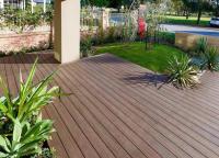China Eco Wood Composite WPC Outdoor Decking Tiles with Scratched Surface Materials for sale