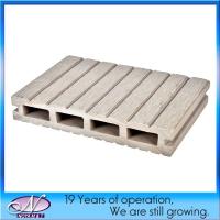 China Eco Wood Composite WPC Outdoor Decking Tiles with Scratched Surface Materials for sale