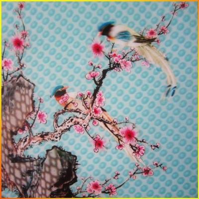 China 500*500*3.0mm Colorful Waterproof PVC Composite 3D Board for Interior Wall Decoration for sale