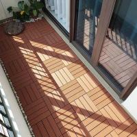China 300*300mm WPC Wood Plastic Composite Outdoor Flooring/ Decking for Garden Improvement for sale
