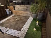 China 300*300mm WPC Wood Plastic Composite Outdoor Flooring/ Decking for Garden Improvement for sale