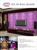 China 500x500mm Soundproof Acoustic Waterproof Partition Wall Insulation for Internal Decor for sale
