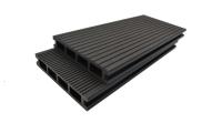 China Outdoor Flooring Decoration Customized 75mm*25mm Wood Plastic Composite WPC Decking NY75*25 for sale