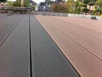China Customized WPC Wood Plastic Composite Decking for Outdoor Garden Decoration for sale