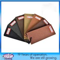 China Wood Grain Pattern WPC Decking Tiles with High Gloss Composite Wood Flooring for sale