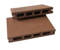 China 150mm*25mm Customized Outdoor Green Wood Plastic Composite WPC Decking Flooring Tiles for sale