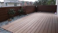 China NY90X19 Eco-Friendly Outdoor Wood Plastic Composite WPC Decking Flooring with 45% HDPE for sale