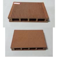China NY90X19 Eco-Friendly Outdoor Wood Plastic Composite WPC Decking Flooring with 45% HDPE for sale