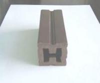 China 150mm*25mm Synthetic Wood Plastic Composite/WPC Flooring for Outdoor Living Space for sale