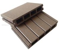 China Synthetic Wood Plastic Composite/WPC Decking Board for Outdoor Garden Shacman Sinotruk for sale