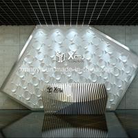 China 3D PVC Wall Panel for Interior Decoration in Photo Studio Customized 500mmx500mm Size for sale