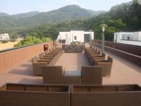 China Optional Grain Surface WPC Outdoor Floor Decking Tiles for Eco-Friendly Outdoor Spaces for sale