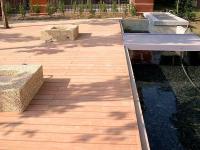 China Customized DSC0121 Synthetic Wood Plastic Composite WPC Fence/Decking for Outdoor for sale
