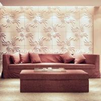 China Meeting Room Decoration Painting Surface 3D Wall Panel with Acoustic Sound Insulation for sale