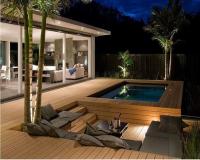 China Brown WPC Wood Plastic Composite Flooring for Garden Waterproof for sale