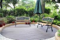 China Engineered Flooring WPC Board Prices Outdoor Wooden Floor Tiles for Modern House Decking for sale