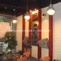 China Hotpot Restaurant Wall Decoration Acoustic Sound Absorption 3D Panel with Square Edge for sale
