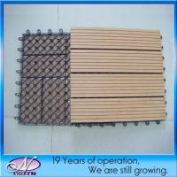 China SGS Certified WPC Wood Plastic Composite Flooring/Decking in Grey for sale