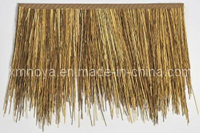China Customized African Tropical Yellow Synthetic Roofing Thatch for Roof Decoration at Best for sale