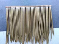 China Customized African Tropical Yellow Synthetic Roofing Thatch for Roof Decoration at Best for sale