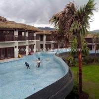 China Customized African Tropical Yellow Synthetic Roofing Thatch for Roof Decoration at Best for sale