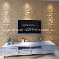 China 500mmx500mm Acoustic Panels PVC 3D Wall Panel for TV Background in Modern Living Room for sale