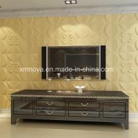 China 500mmx500mm Acoustic Panels PVC 3D Wall Panel for TV Background in Modern Living Room for sale