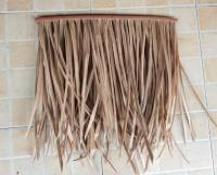 China Yellow PVC Simulation Thatch for Garden/Cottage/Park Life Expectancy up to 15 Years for sale