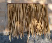 China 45*50cm and 30*45cm Thatch Roof Tiles 0072 Fireproof Synthetic Artificial Tiles for sale