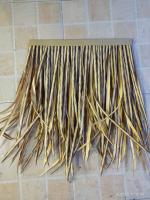 China Yellow Artificial Synthetic Thatch Roof for Customized Beach Tropical Simulation for sale