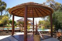 China Outdoor Garden Artificial Synthetic Thatch Roof Tiles 45*50cm and 100*60cm IMGP0723 for sale