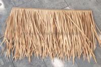 China Yellow Artificial Thatch Tile Roof for Construction Material 45*50cm and 30*45cm for sale