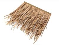 China Yellow Artificial Thatch Tile Roof for Construction Material 45*50cm and 30*45cm for sale