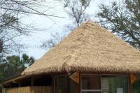 China PVC Thatch Roofing Artificial Synthetic Simulation Roofing with Material Component for sale