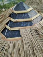 China PVC Thatch Roofing Artificial Synthetic Simulation Roofing with Material Component for sale