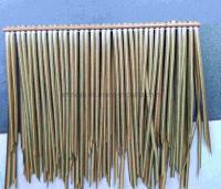 China Customized South Africa Synthetic Thatch Tile for Roof Decoration SGS Tested and Approved for sale