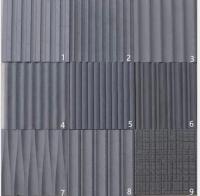 China 3D  Slotted Decorative Fiber Cement Facade for Heat-Resistant Material for sale
