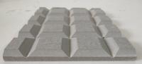 China 3D  Slotted Decorative Fiber Cement Facade for Heat-Resistant Material for sale