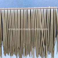 China Customized Thatch Tile SGS Plastic Waterproof Fireproof Artificial Thatch Roofing for sale