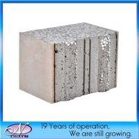 China Weather-Resistant Fiber Cement EPS Sandwich Panel for Wall and Roof Thickness 50-180mm for sale