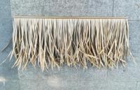 China Waterproof Synthetic Palm Artificial Wheat Straw Thatched Roof 45*50cm and 100*45cm for sale