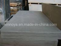China Customized High Density Asbestos Free Fire Proof Cement Board in Gray and Light Yellow for sale