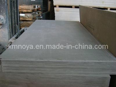 China Customized High Density Asbestos Free Fire Proof Cement Board in Gray and Light Yellow for sale