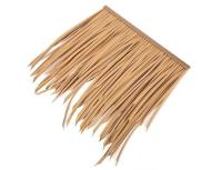 China Customized Fireproof Synthetic Tropical Thatch Roofing Tiles for Hotel HDPE Tiki Huts for sale