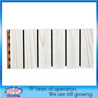 China Painting Surface Groove Wooden Acoustic Panels for Ceiling/Wall Acoustic Soundproofing for sale