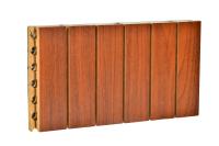 China Acoustic Wooden Wall Board Perforated Wooden Acoustic Panels for Building Material for sale