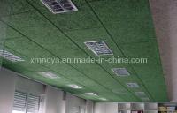 China 1200*2440mm Wood Wool Sound Absorbing Board for Noise Reduction Ceiling Decoration for sale