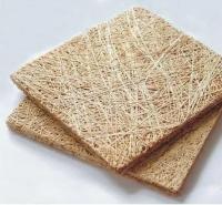 China 1200*2440mm Wood Wool Sound Absorbing Board for Noise Reduction Ceiling Decoration for sale