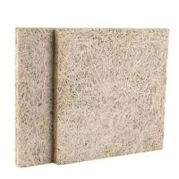 China 1200*2440mm Wood Wool Sound Absorbing Board for Noise Reduction Ceiling Decoration for sale