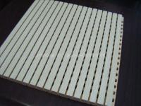 China Wool Acoustic Panel Type for Soundproofing 600*600 Size Perforated Wooden Panels for sale